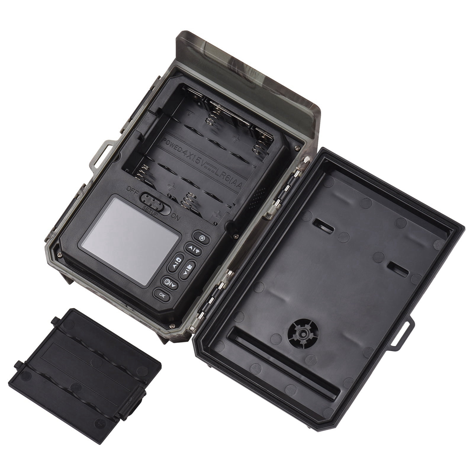 Camera Solar Powered Hunting Camera 4K Videos 50MP Pictures Solar Trail ...