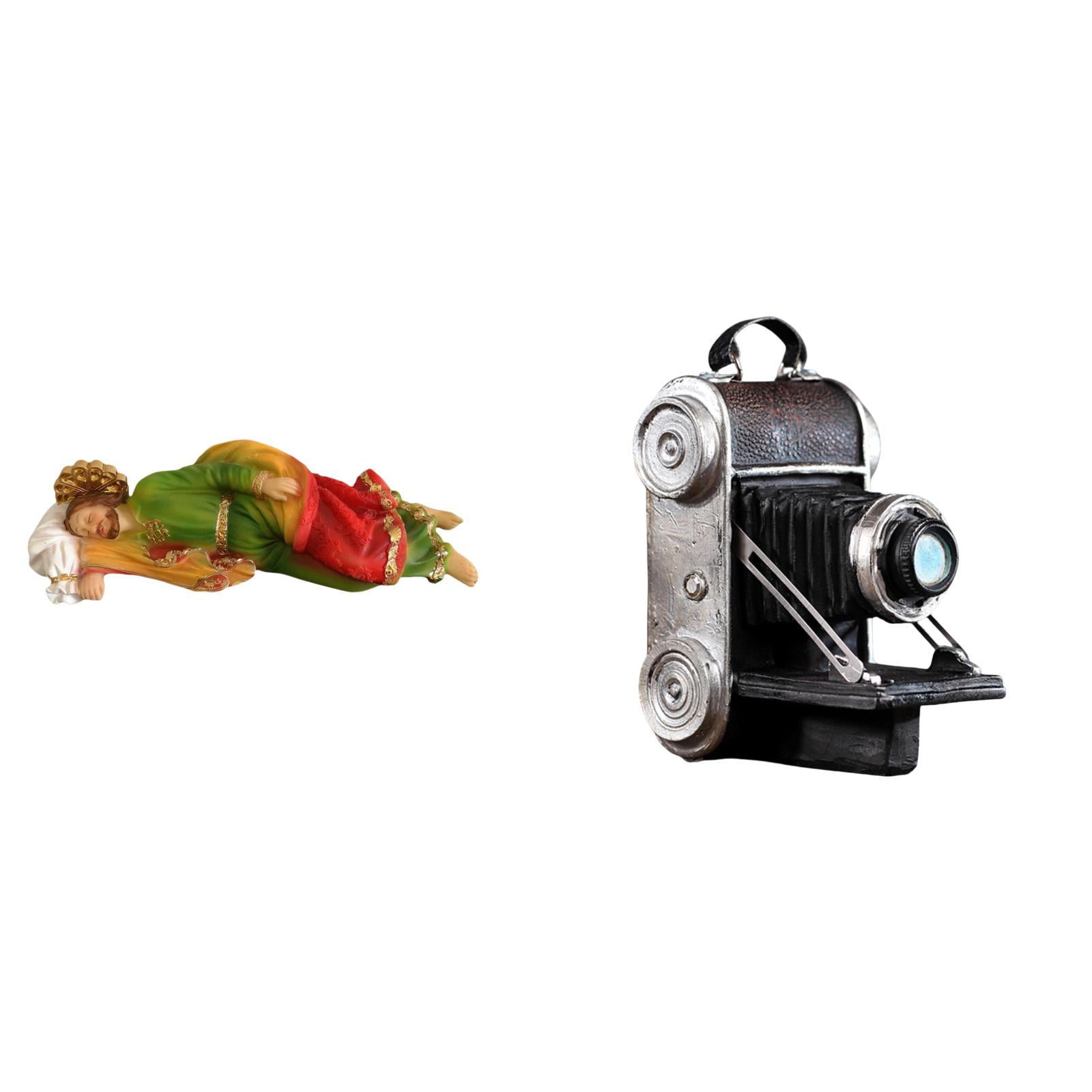 Camera Statue Joseph Figurine Desktop Resin Craft Suitable for Living ...
