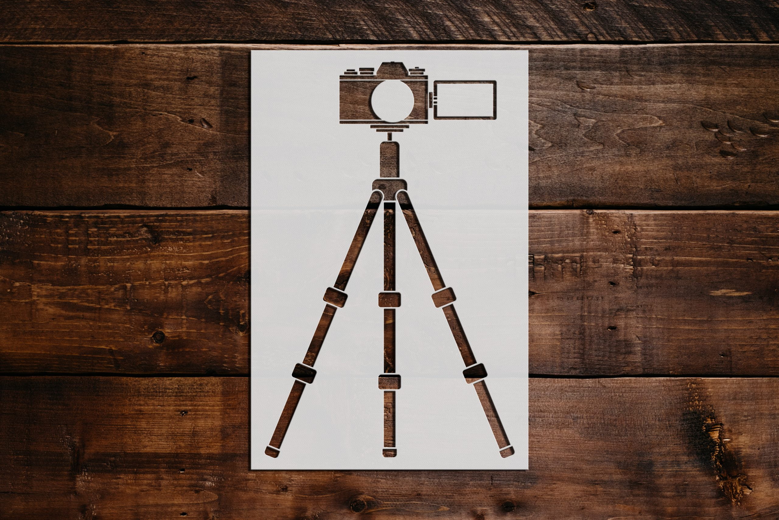 Camera Stencil - Art and Wall Stencil (15"x45") - Walmart.com
