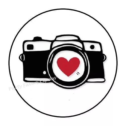 Camera Stickers Party Favors Phone Decal Water Bottle Stickers Car ...