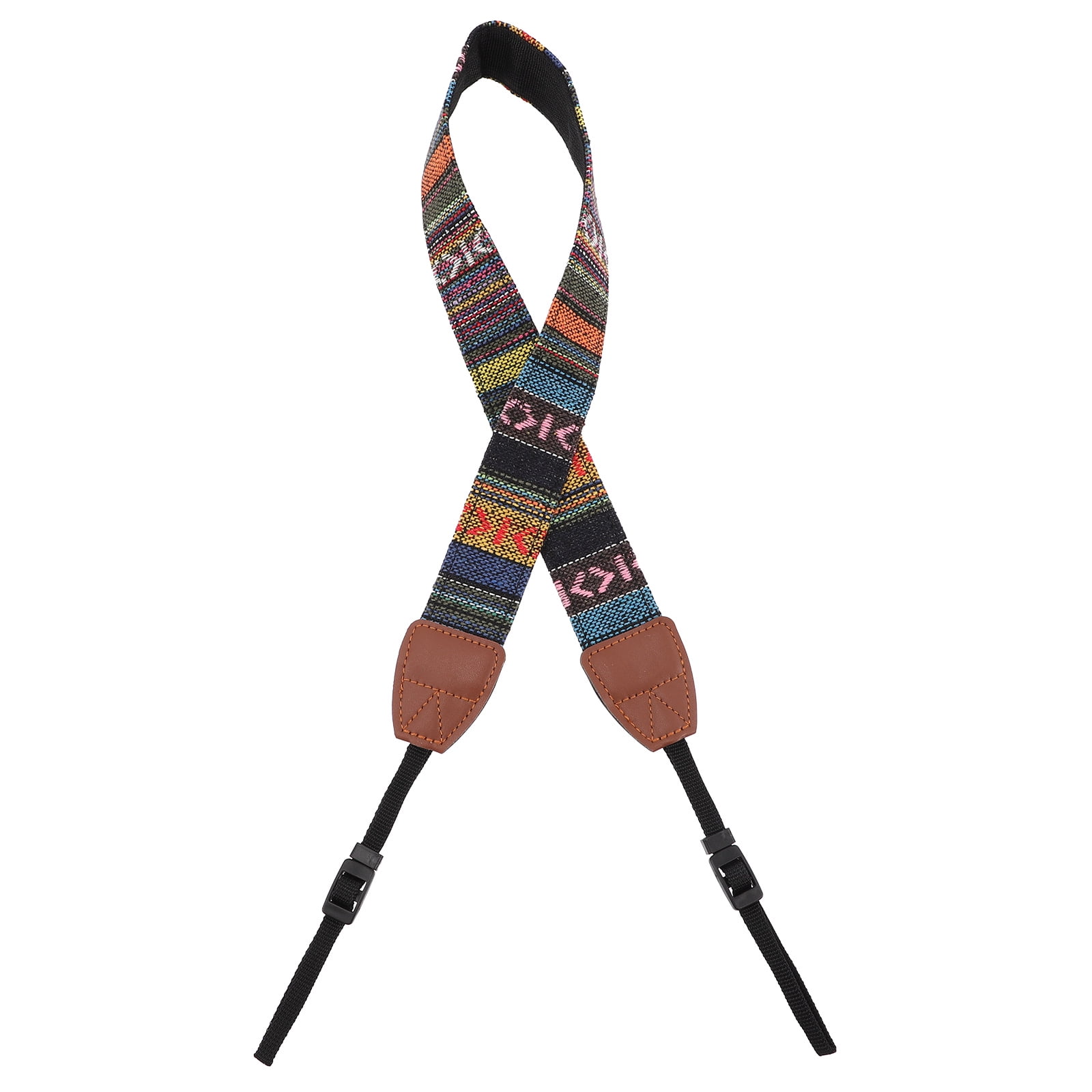 Camera Strap Double-layer Leather Ends Universal Shoulder Adjustable ...