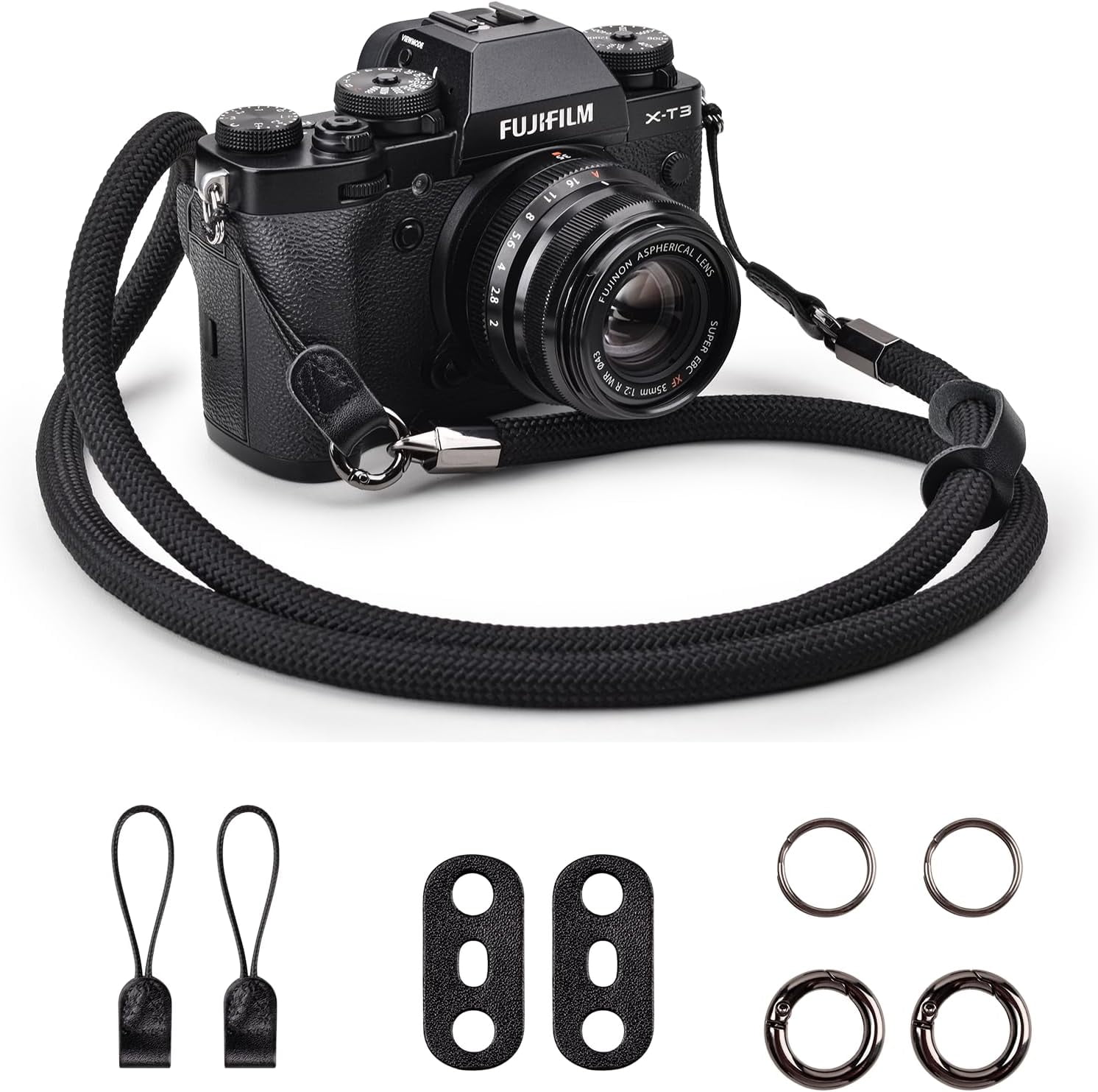 Camera Strap Rope,Camera Neck Shoulder for X100VI X100V XS20 XT5 A6000 ...