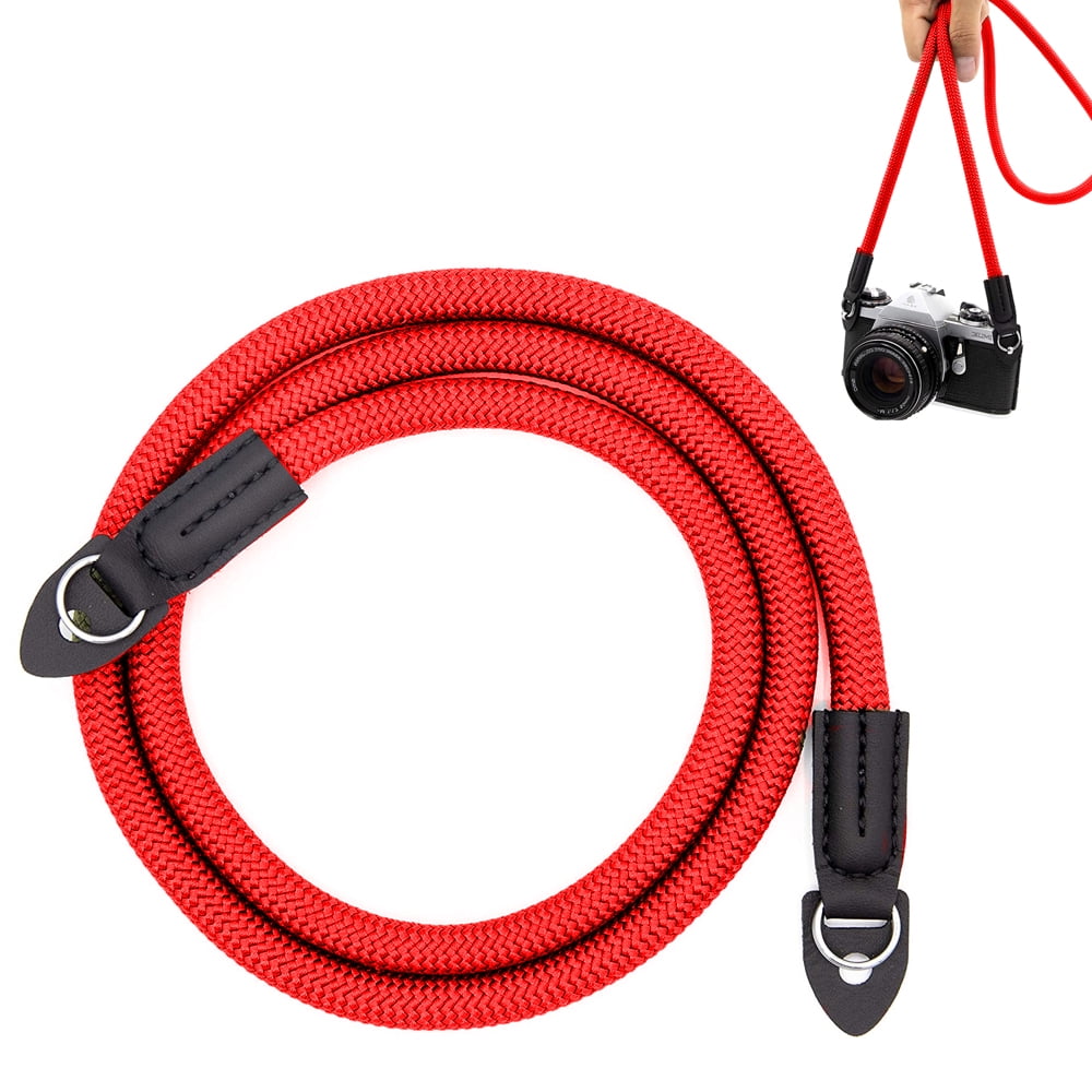 Camera Strap Vintage 105cm Nylon Climbing Rope Camera Neck Shoulder ...