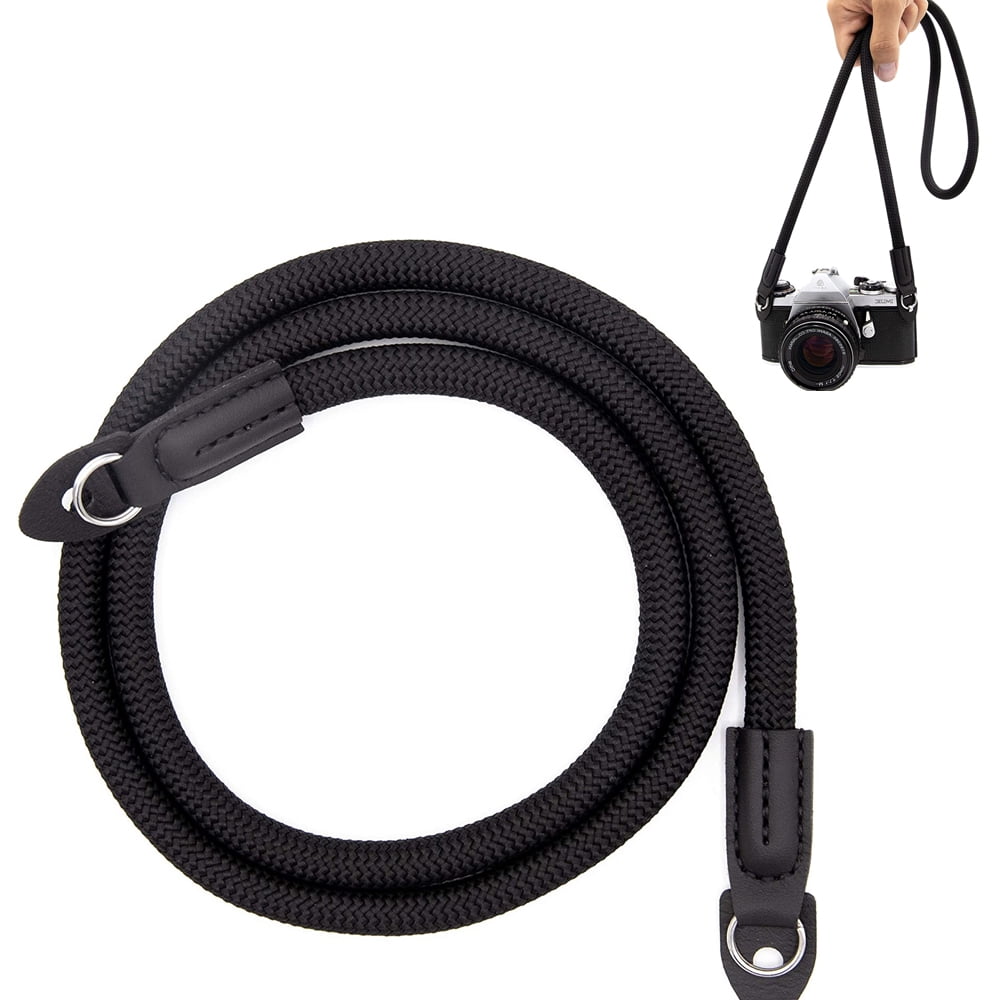 Camera Strap Vintage 105cm Nylon Climbing Rope Camera Neck Shoulder ...