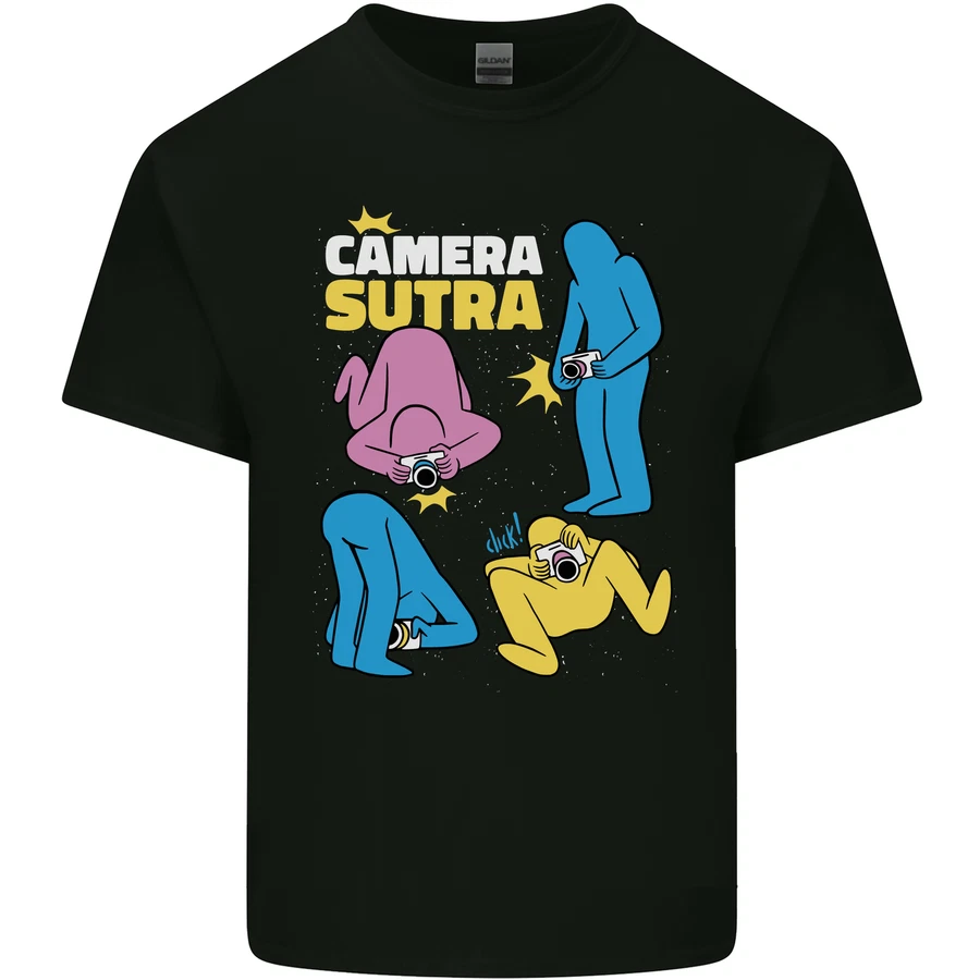 Camera Sutra Funny Photography Photographer Graphic Light Cotton Shirt ...