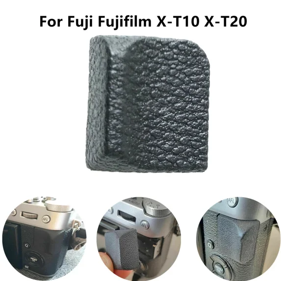Camera Thumb Rear Grip Cover With Adhesive Tape For Fuji Fujifilm X-T10 ...