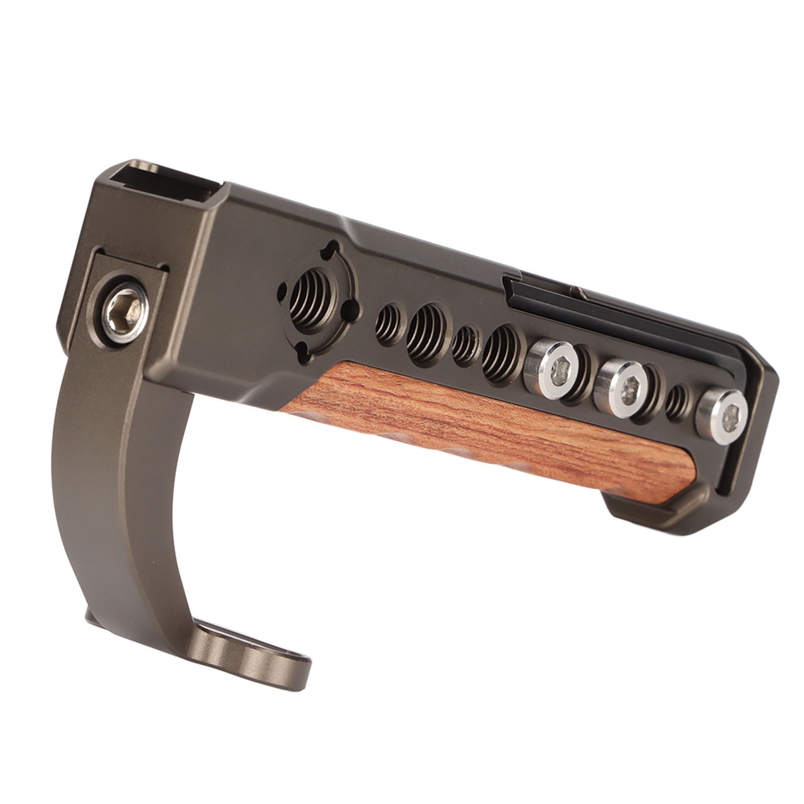 Camera Top Handle Grip Brazilian Wooden Camera Stabilizing Grip with ...