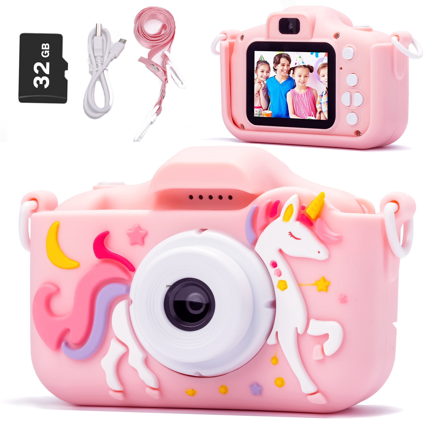 Camera Toys for Girls & Boys, 3-12 Years - 1080P HD Video Kids Digital ...