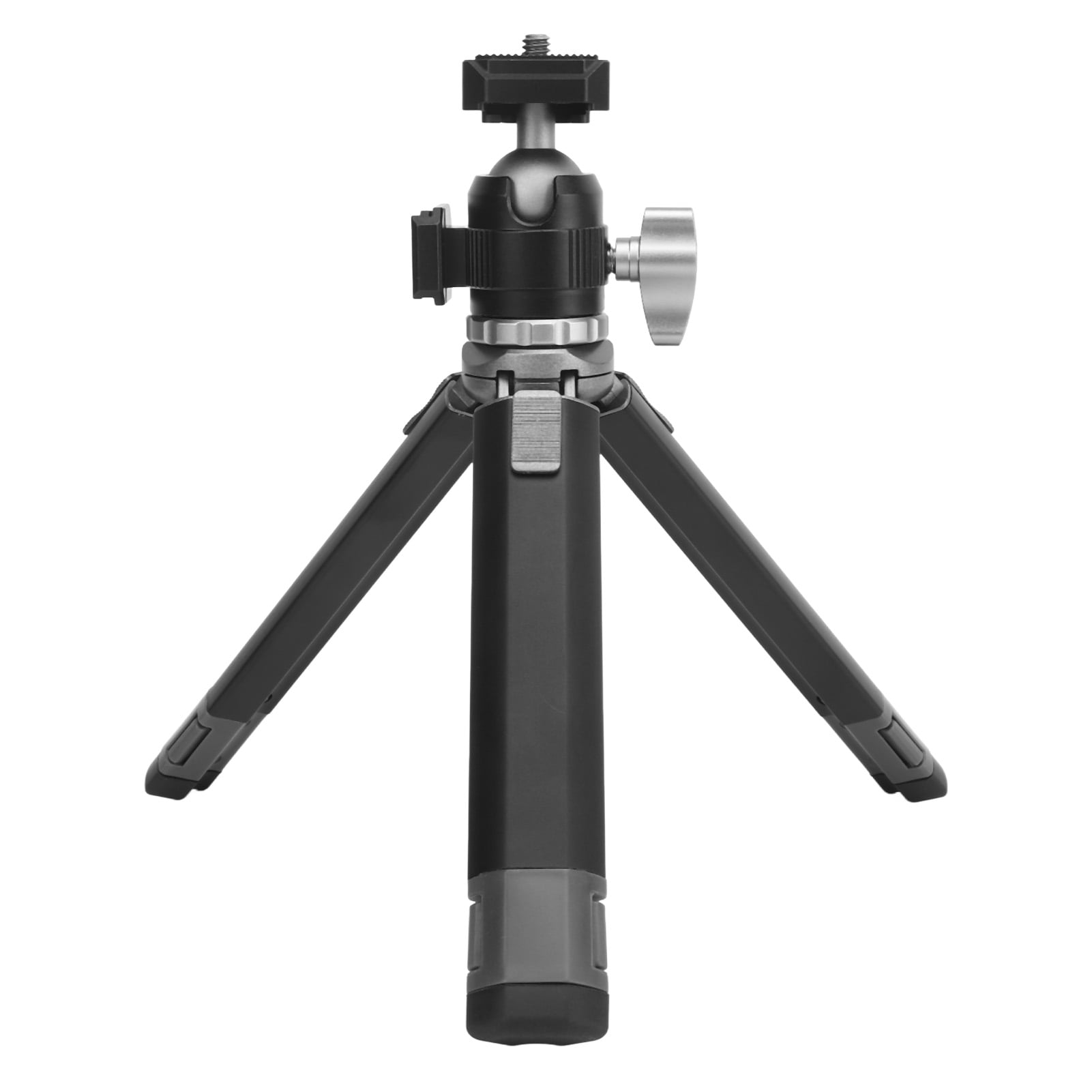 Camera Tripod 1/4in Screw Cold Shoe Port 360 Degree Rotation Extendable ...