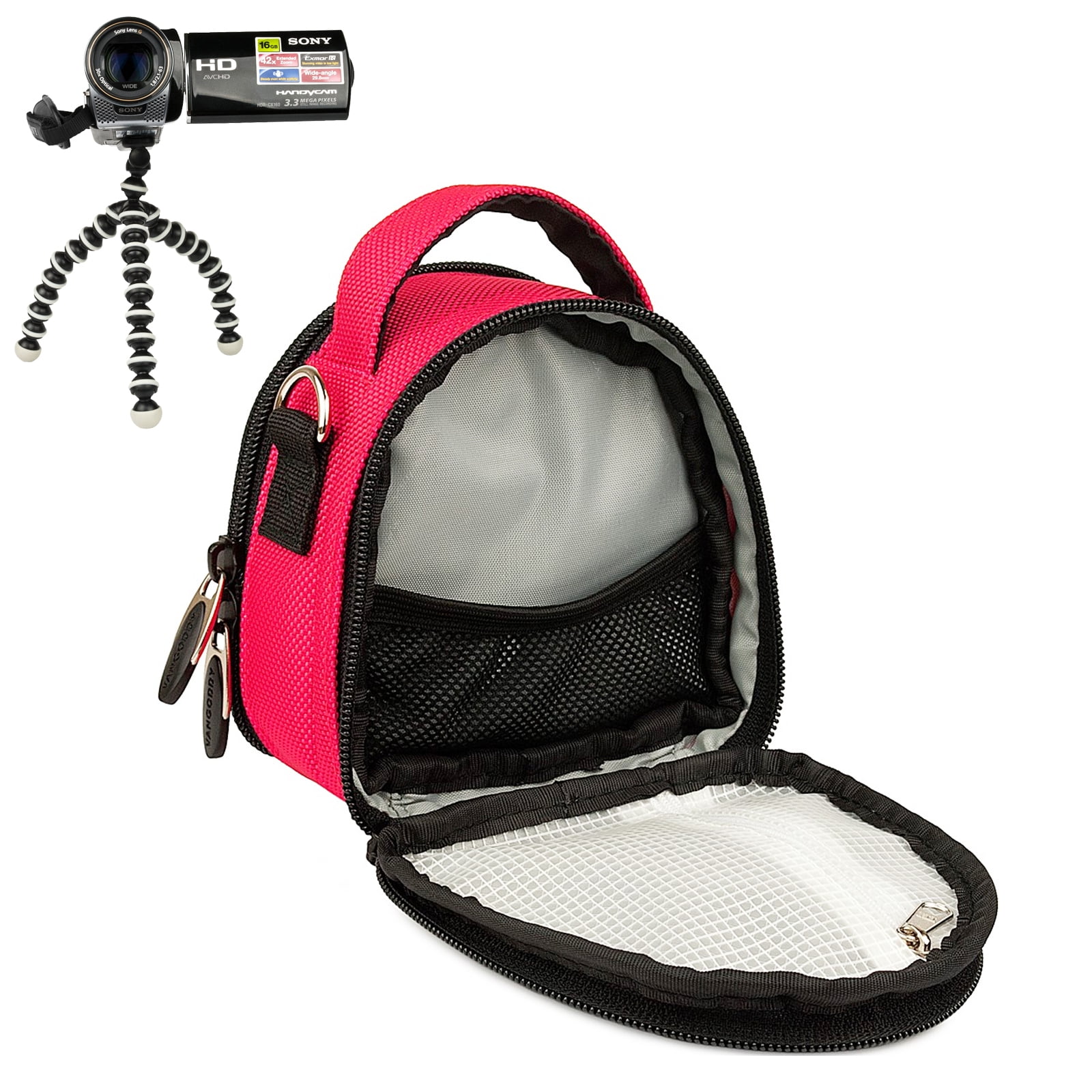 Camera and Accessories Holder Bag Photography Equipment Case Crossbody ...