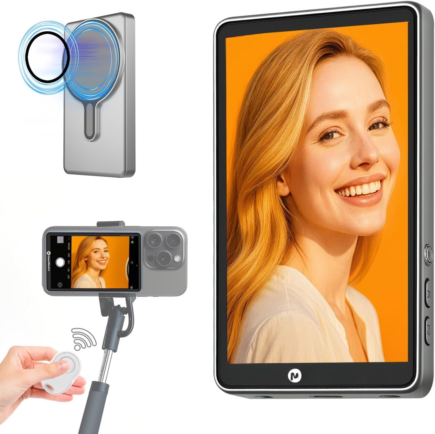 Camera for & - Selfie Screen with Remote, Record Stunning 4K Videos for ...