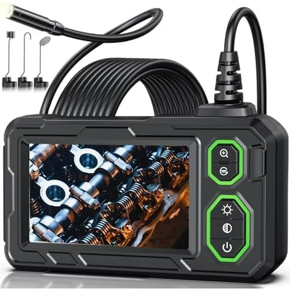 Camera with Light, 4.3" Inspection Camera, 1920P Borescope with 8 ...