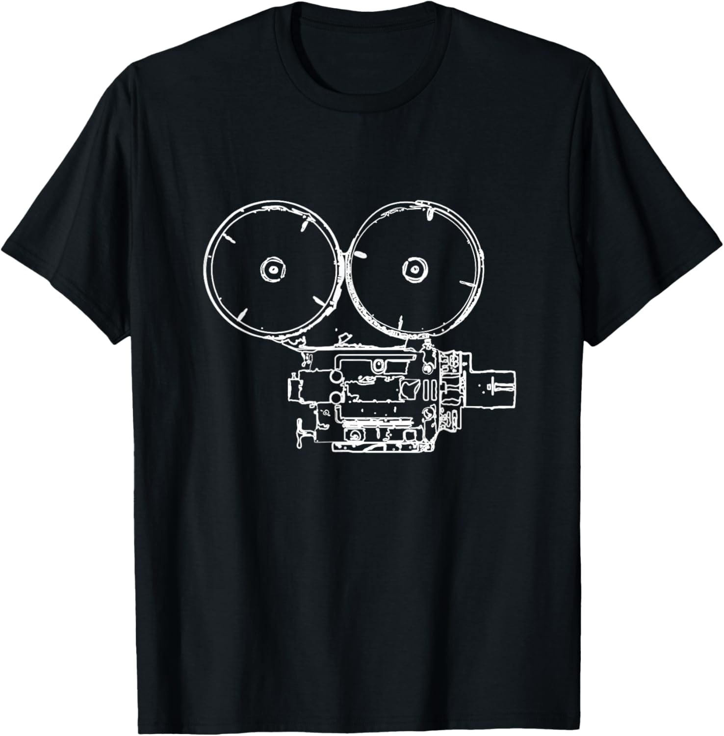 Cameraman Gift Old Movie Camera T-Shirt - Walmart.com