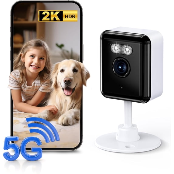 Cameras for , 2.4/5GHz 6 Indoor Camera for /Pet// with Phone App, AI ...