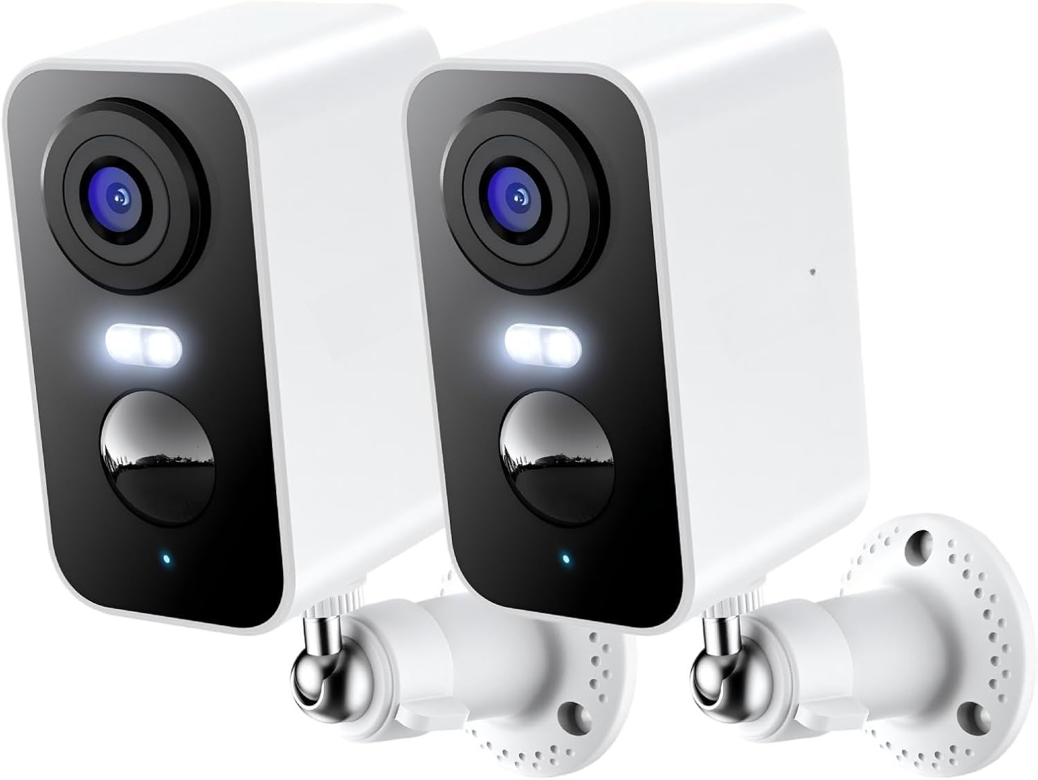 Cameras Outdoor 2-, WiFi Camera for , Cameras with Siren & Spotlight ...