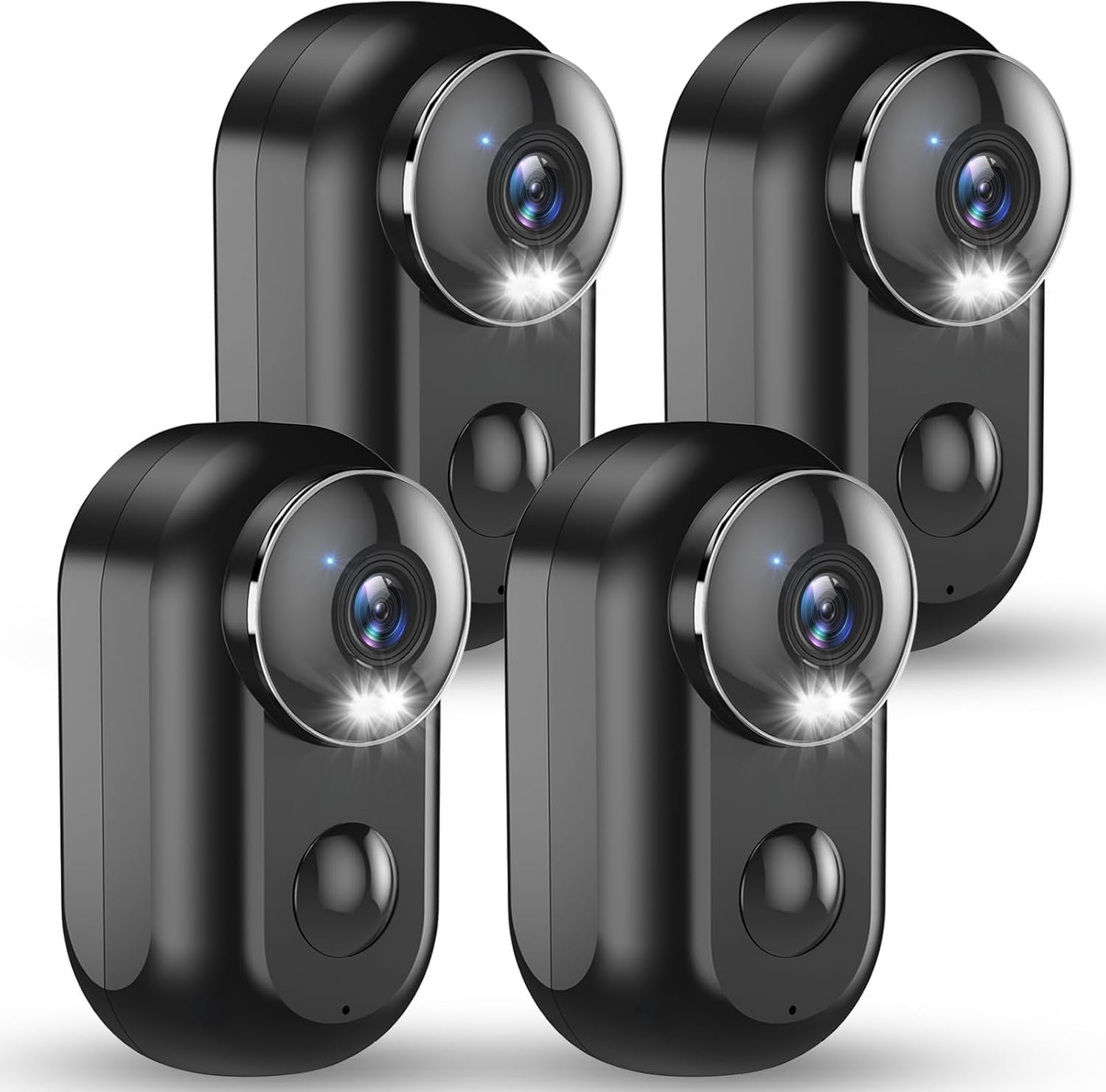 Cameras Outdoor, 4 Packs, Cameras for , Outdoor/Indoor Camera , 2.4G ...