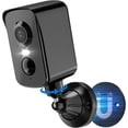 Cameras Outdoor, Pan Rotating 300? WiFi Camera with PIR Human Detection ...