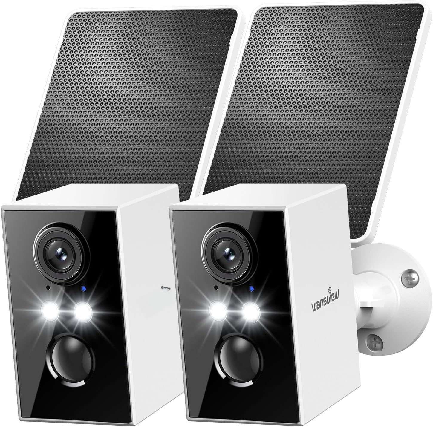 Cameras Outdoor- WiFi 6 Solar Camera Outdoor for with AI Motion ...