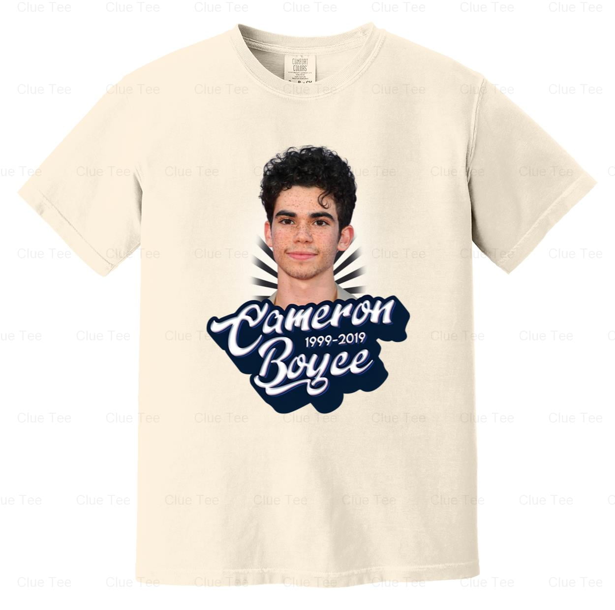 Cameron Boyce 1999-2019 RIP Descendants Actor Tribute Fan Comfort Color T-Shirt for Unisex, up ...
