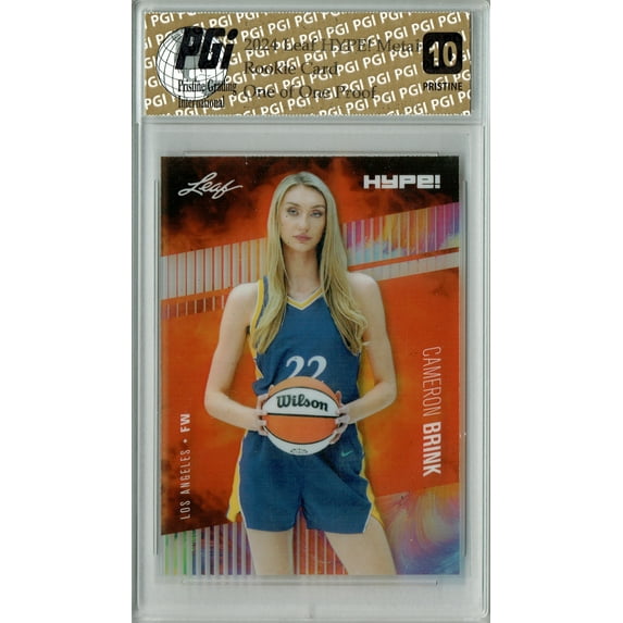 Cameron Brink 2024 Leaf HYPE! Metal #HM-02 Burst 1/1 Proof Rookie Card ...