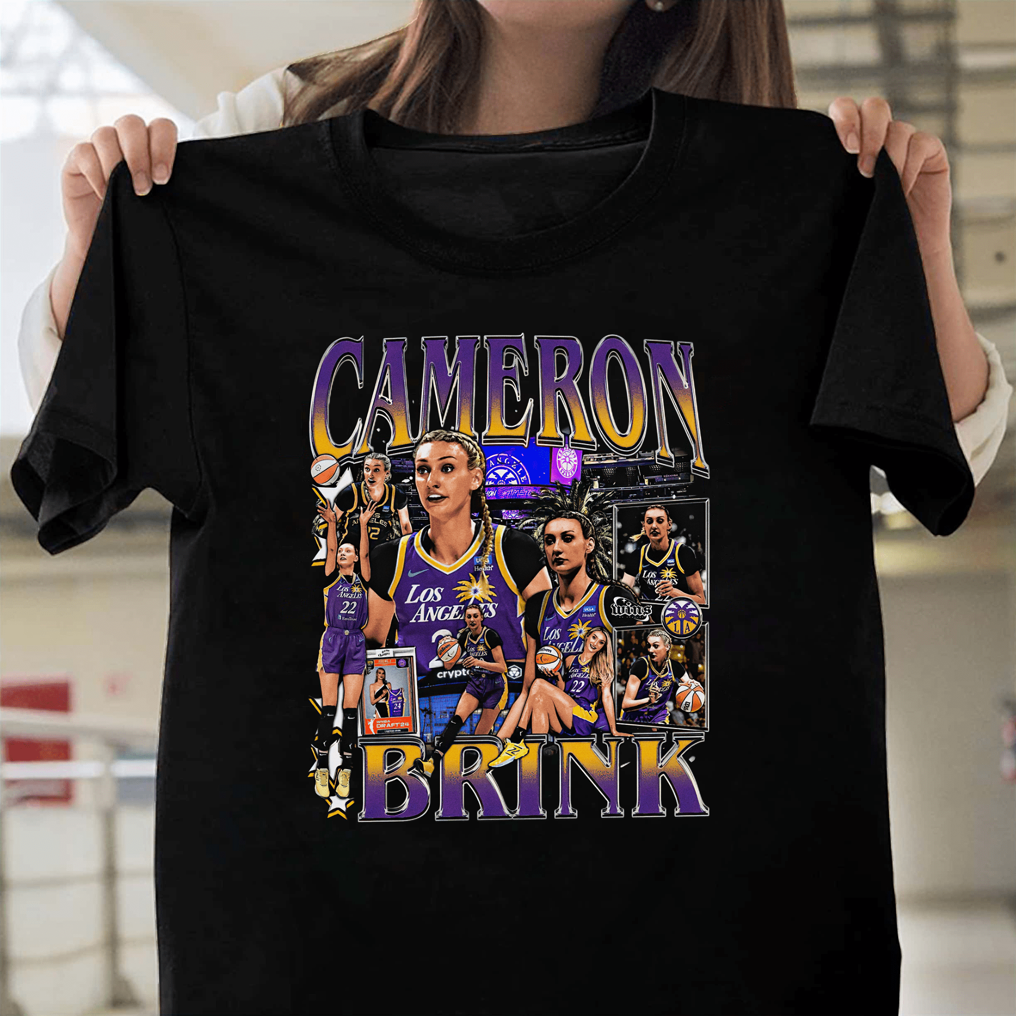 Cameron Brink Los Angeles Basketball Sparks Unisex Tee WNBA Rookie Fan ...