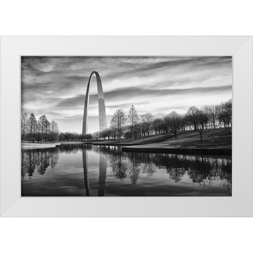 Cameron, Errick 14x11 White Modern Wood Framed Museum Art Print Titled ...