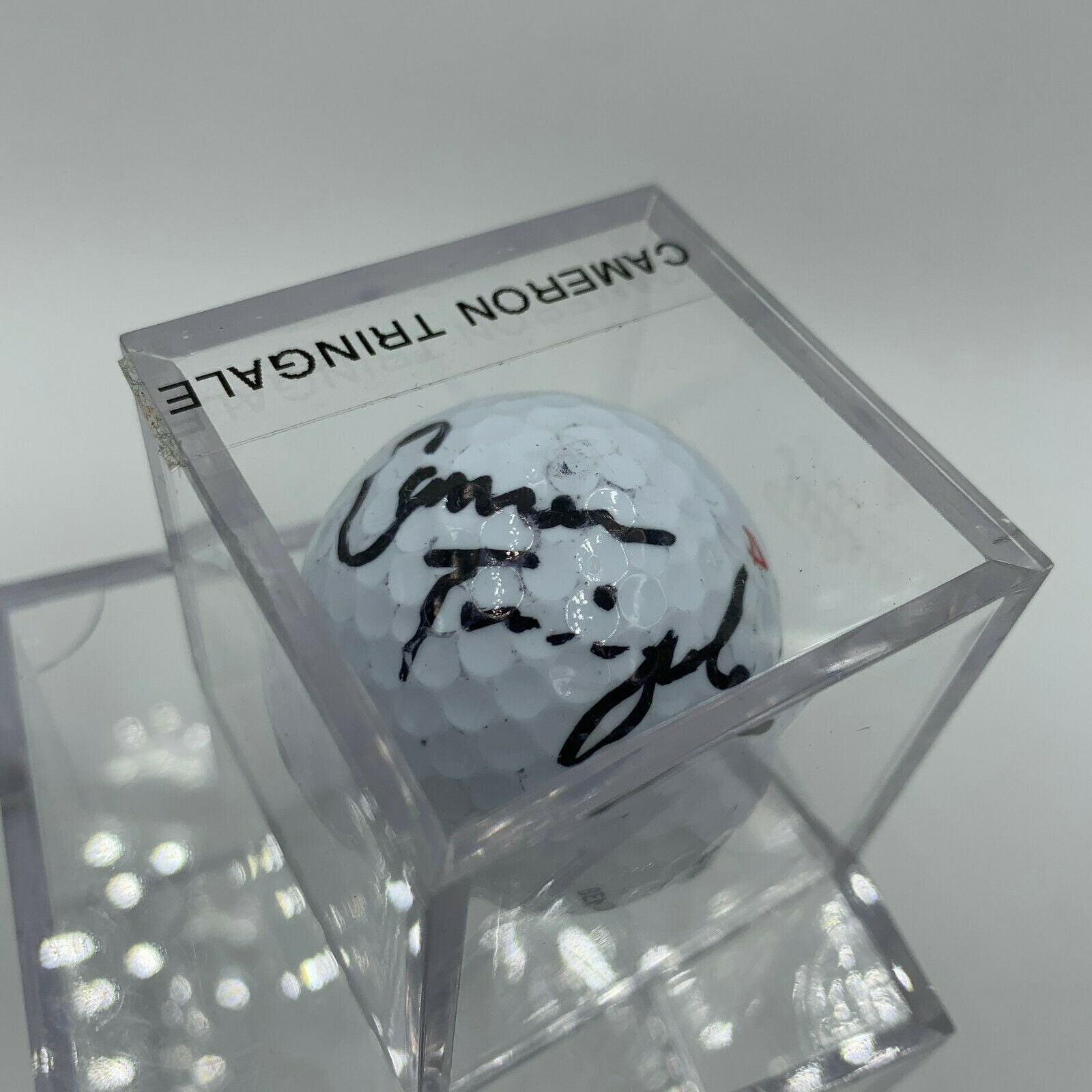 Cameron Tringale Signed Autographed Golf Ball PGA With JSA COA ...