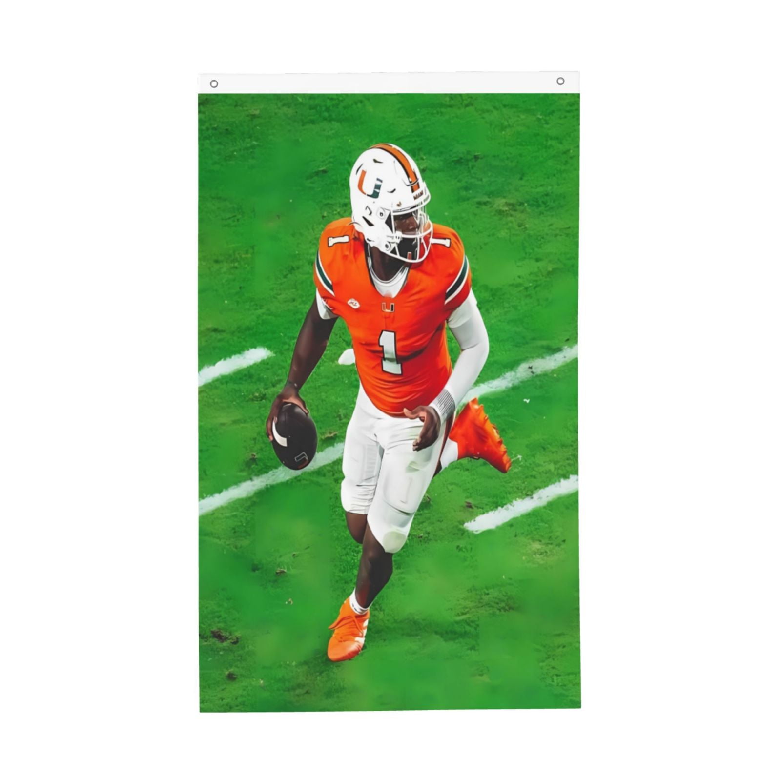 Cameron Ward Player Flags American Football Double-Sided Cheering Flags ...