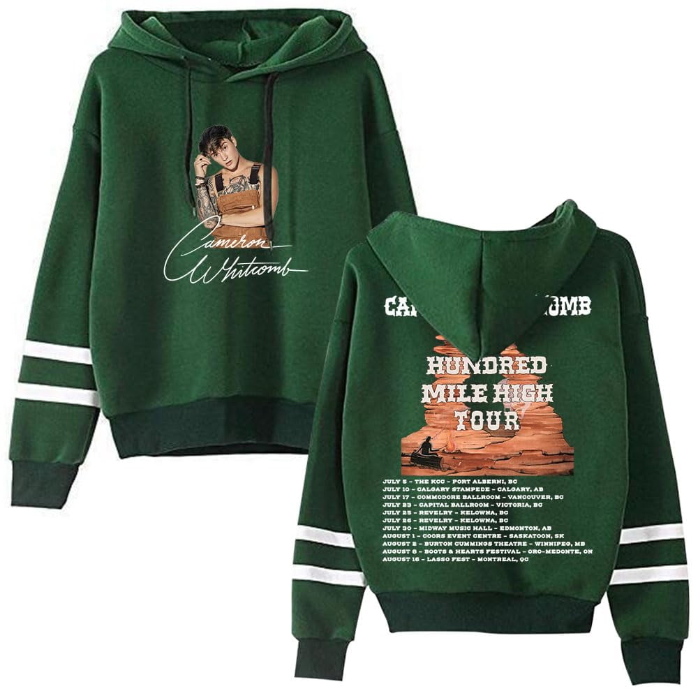 Cameron Whitcomb Hundred Mile High Tour 2025 Hoodies Women Men Long ...