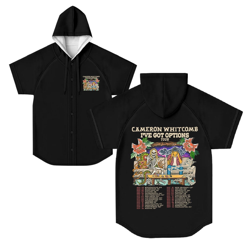 Cameron Whitcomb I've Got Options Tour 2025 T-Shirts Merch Women ...