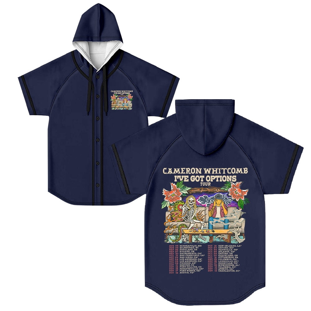 Cameron Whitcomb I've Got Options Tour 2025 T-Shirts Merch Women ...