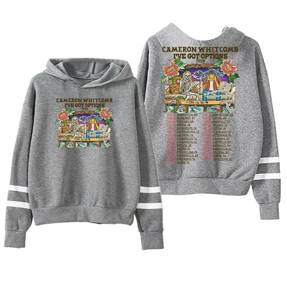 Cameron Whitcomb I've Got Options Tour Hoodie Pocketless Parallel Bars ...