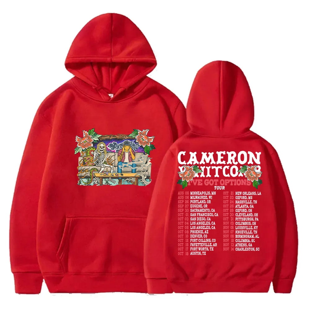 Cameron Whitcomb I've Got Options Tour Hoodies Women Men Fashion Long ...