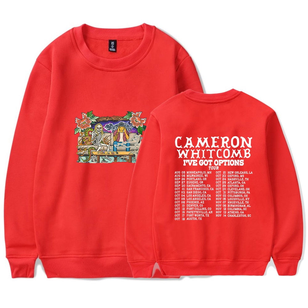 Cameron Whitcomb I've Got Options Tour Merch Sweatshirt Women Men ...