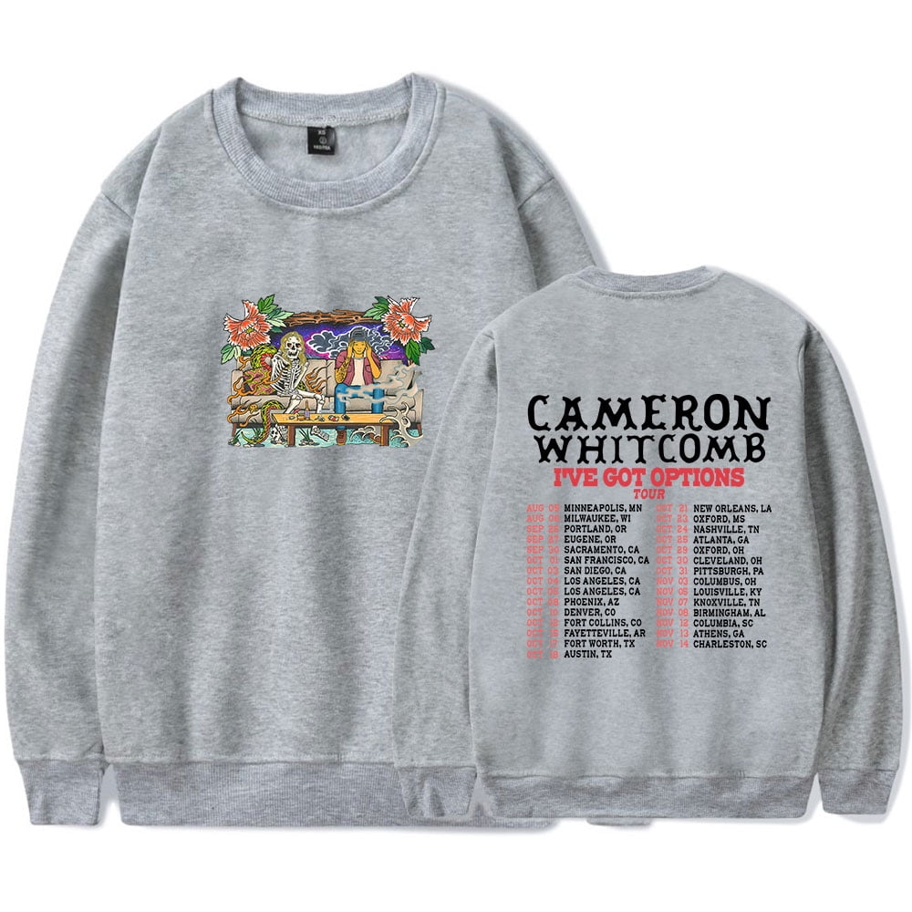 Cameron Whitcomb I've Got Options Tour Merch Sweatshirt Women Men ...