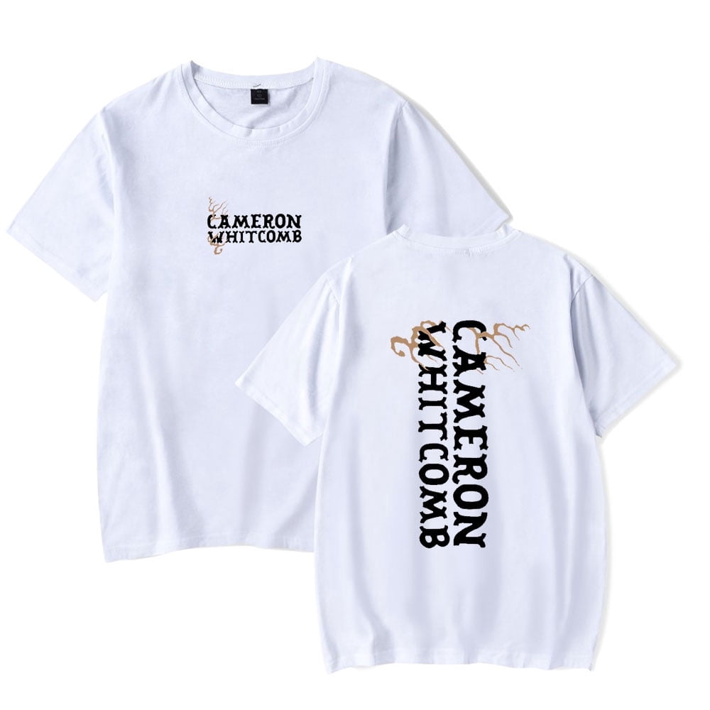 Cameron Whitcomb Logo T-shirt Women Men Summer Classic Cotton Tee ...