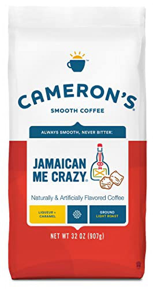Cameron's Coffee Roasted Ground Coffee Bag, Jamaican Me Crazy, 32 Ounce ...