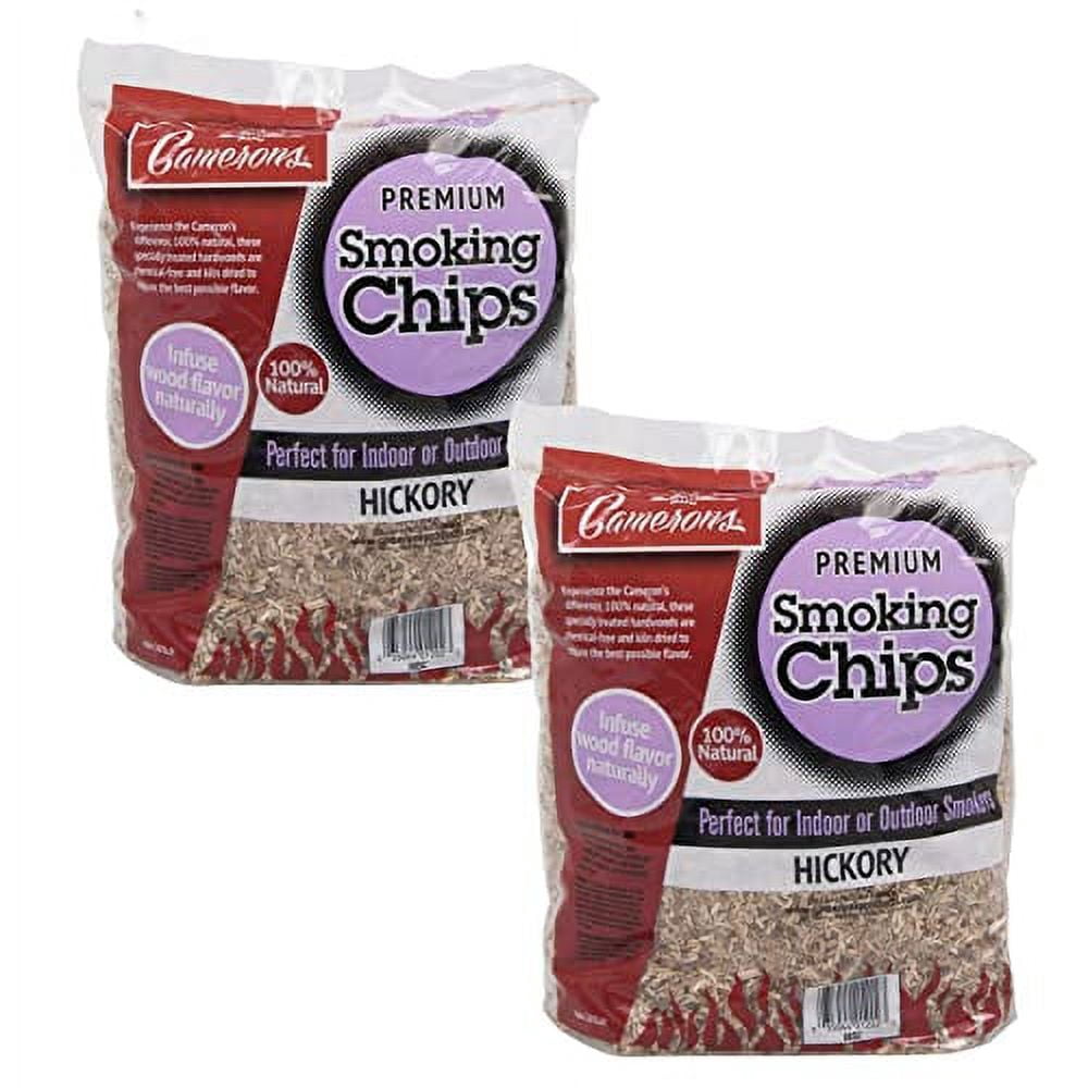 Camerons Products Grilling Pack - Hickory Smoking Chips, 4 Pounds, Kiln ...