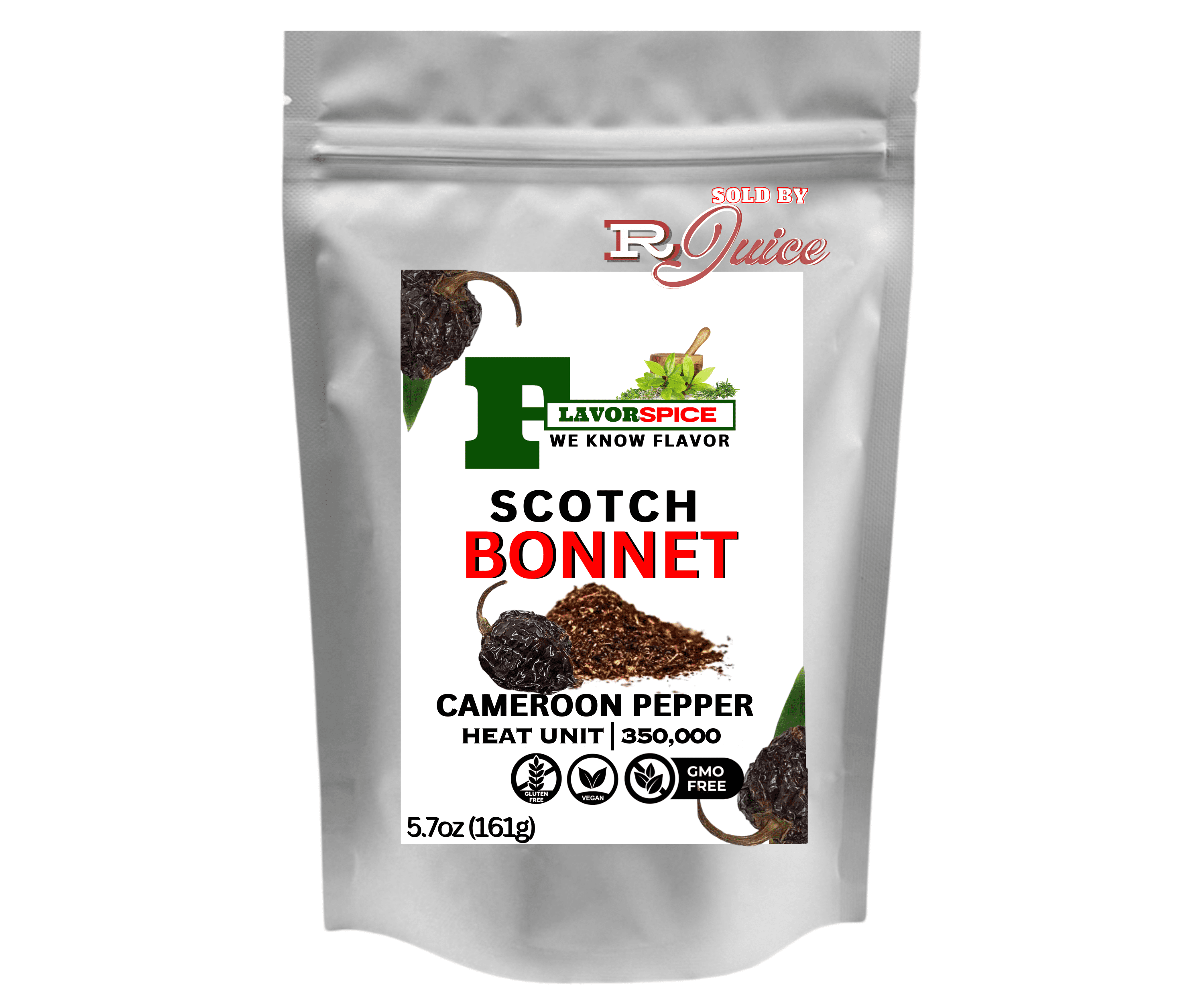 Cameroon Pepper | Traditional Scotch Bonnet 5.7oz | With Up To 400,000 ...