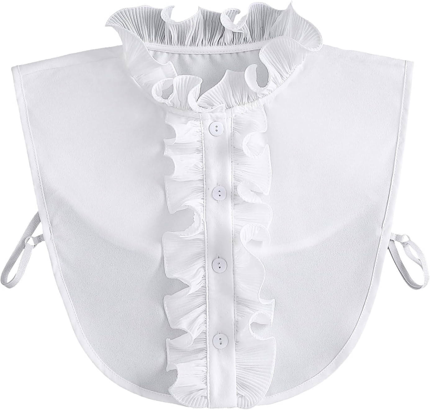 Camicover Women’s Detachable Dickey Collar Half Shirt Blouse False ...