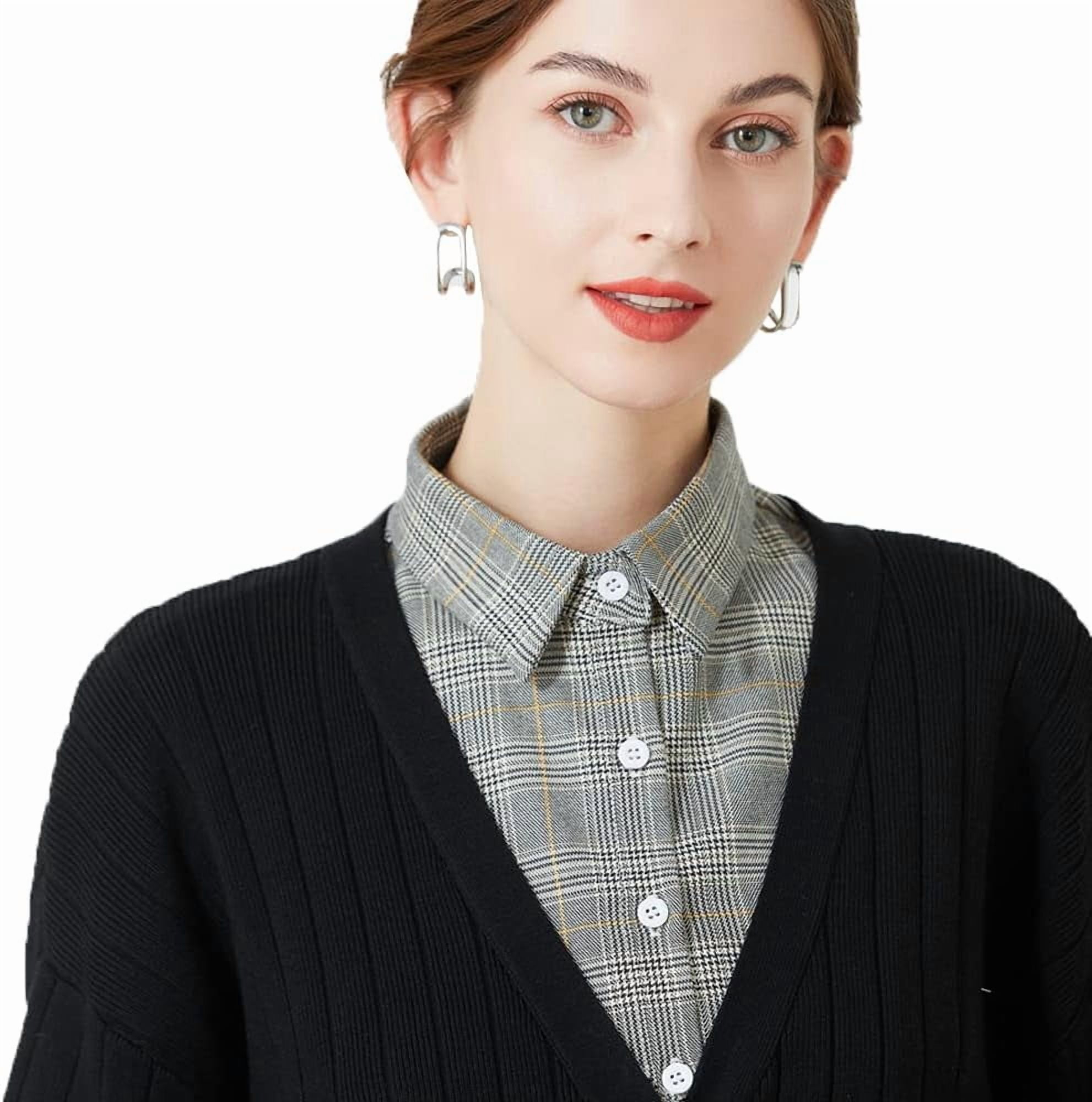 Camicover Women’s Detachable Half Shirt Blouse Collar Dickey Collar ...