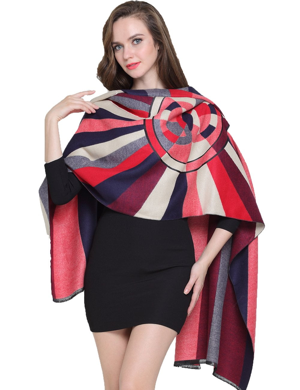 Camii Mia Womens Soft Pashmina Shawls Wraps Long Scarf - Walmart.com
