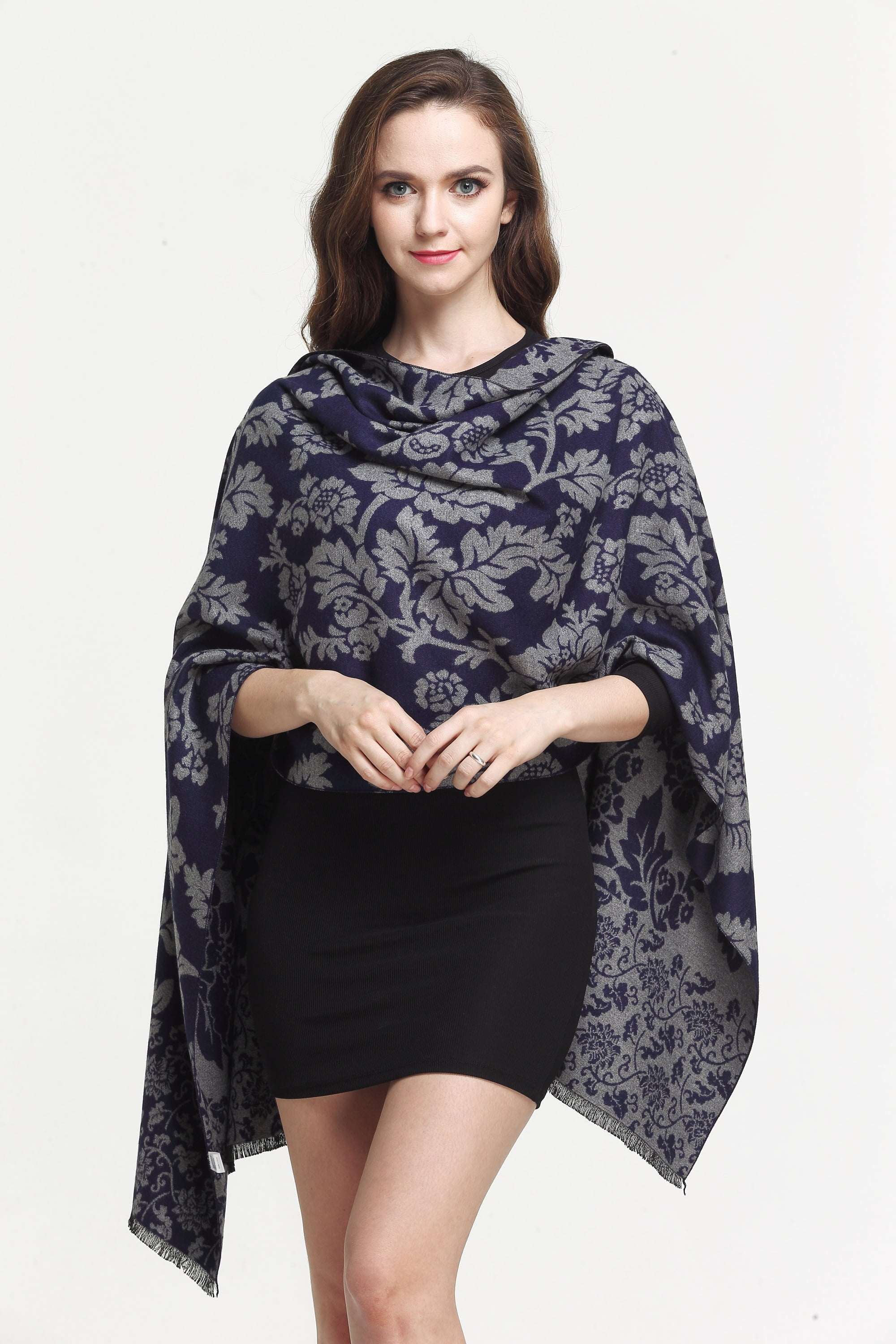 Camii Mia Womens Soft Pashmina Shawls Wraps Long Scarf - Walmart.com