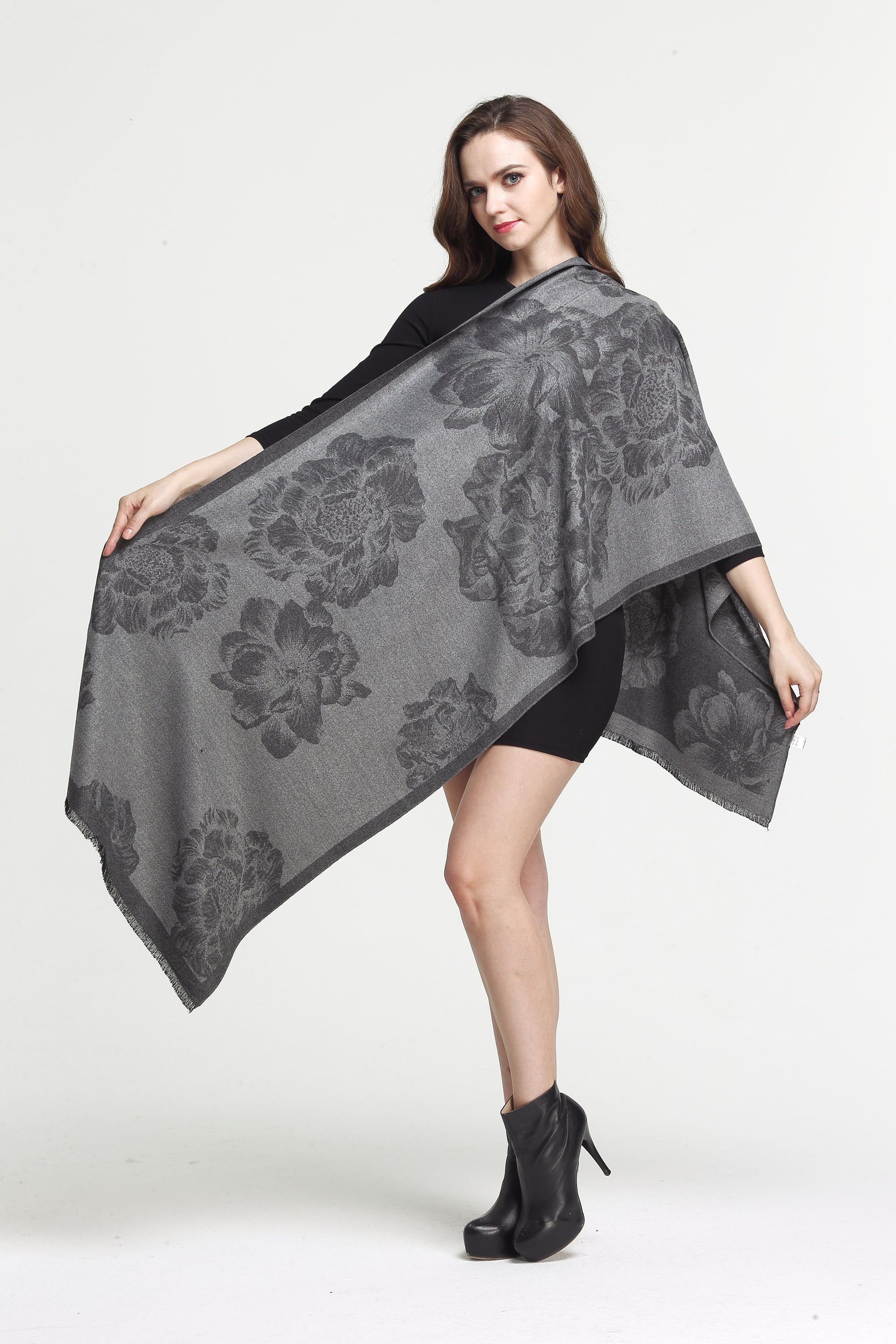 Camii Mia Womens Soft Pashmina Shawls Wraps Long Scarf - Walmart.com
