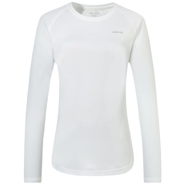 Camii Mia Women's UV Sunblock Swim Clothing, Long Sleeve UPF 50 ...