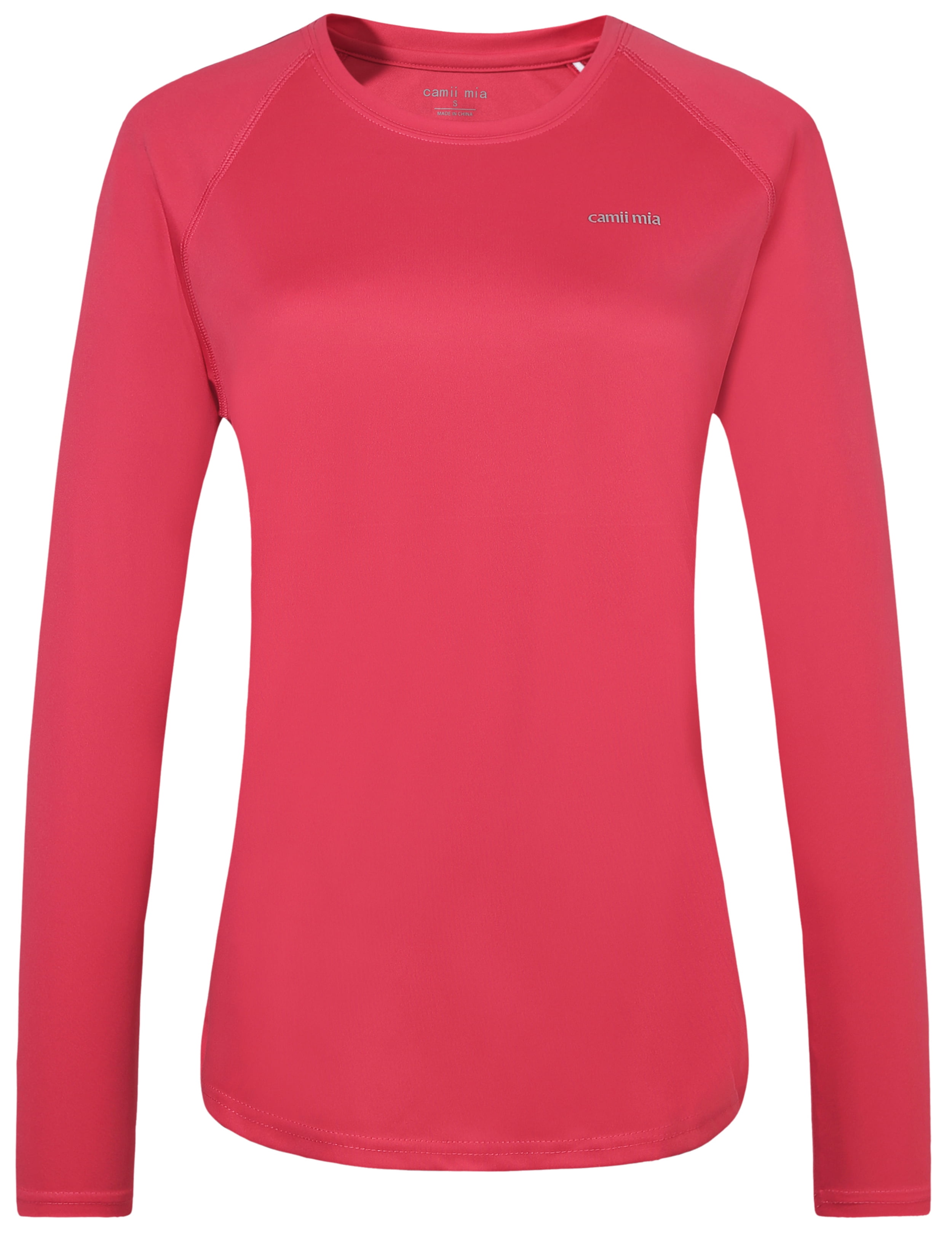 Camii Mia Women's UV Swim Clothing, Long Sleeve Sunblock Rashguard, UPF ...