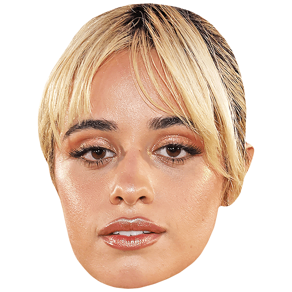 Camila Cabello (Blonde) Big Head. Larger than life mask. - Walmart.com