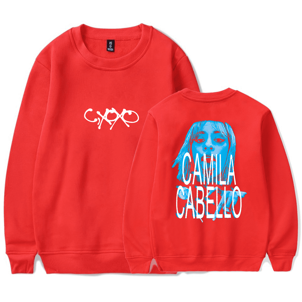 Camila Cabello C,XOXO Photo Merch Hoodie Casual Men/Ladies Crewncek ...