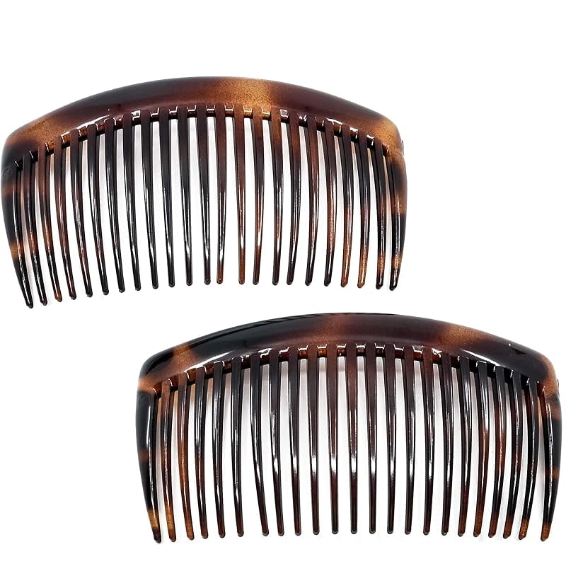 Camila Paris AD66/2 French Side Comb Large Curved Tortoiseshell Hair ...