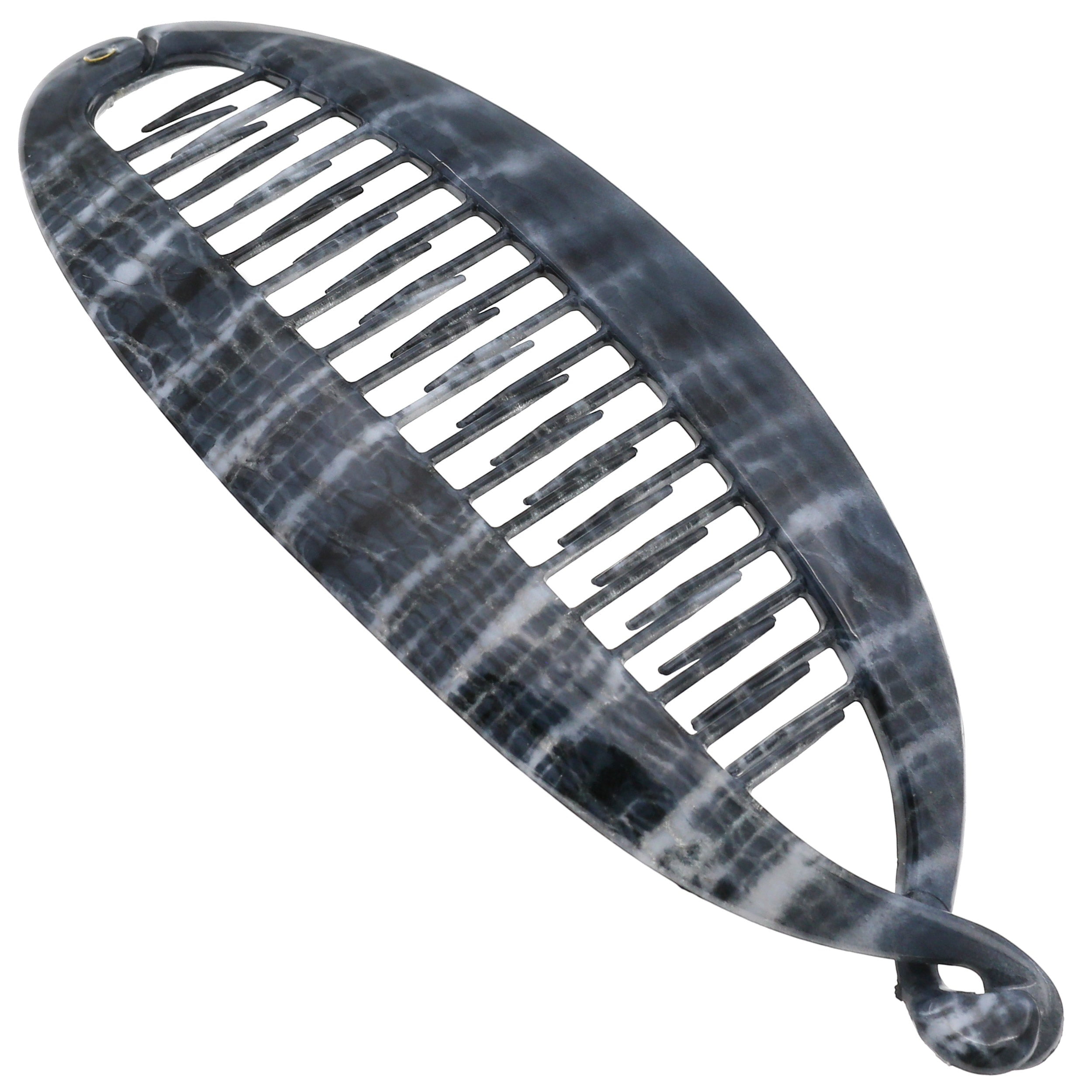 Camila Paris CP3100 French Large Banana Clip Hair Comb, Gray Flexible ...